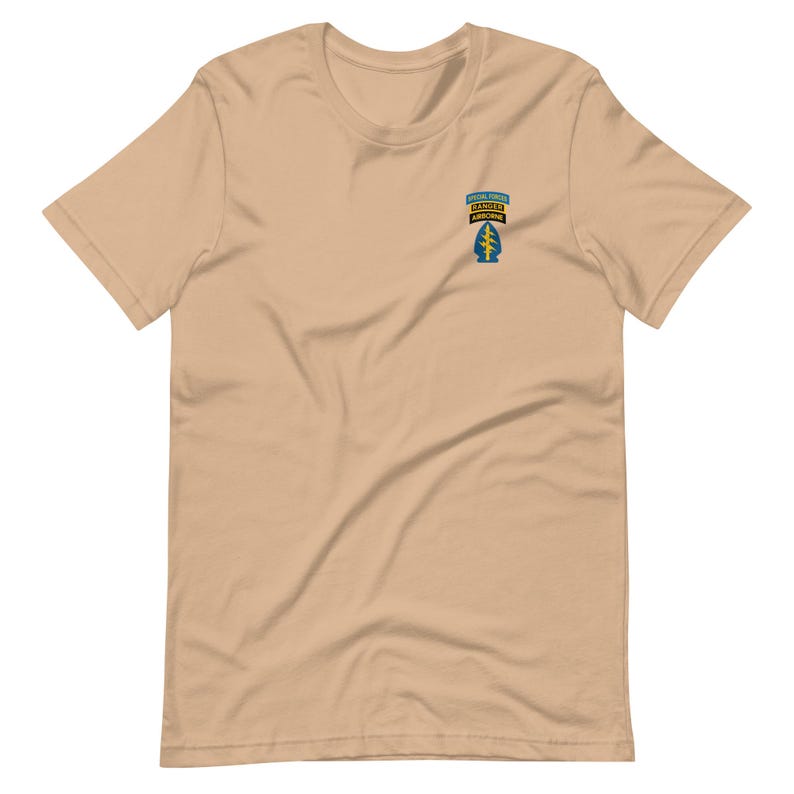 Special Forces RANGER Airborne Triple Tab Emblem – Arrowhead Dagger ...