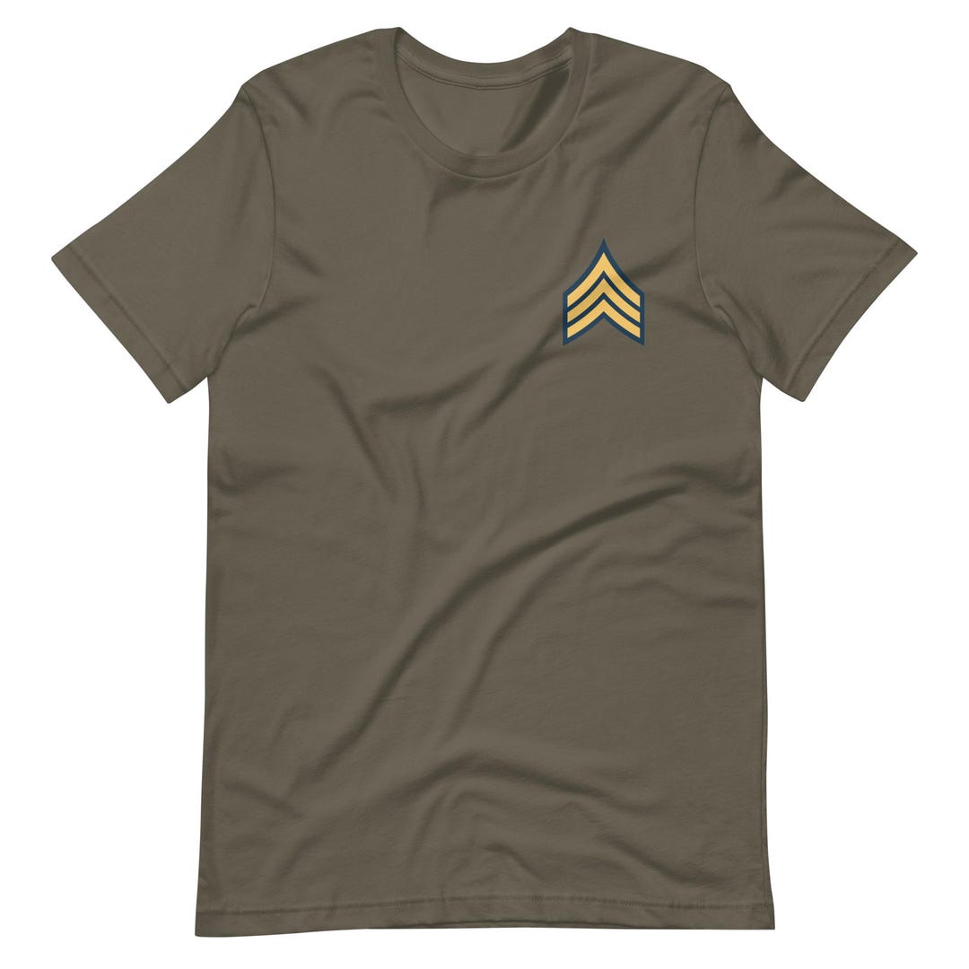 Army Sergeant Unisex T-shirt - Etsy