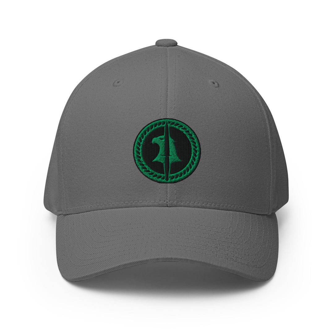 CIA Green Badger Emblem Hat – Covert Ops FLEXFIT Twill Cap - Etsy