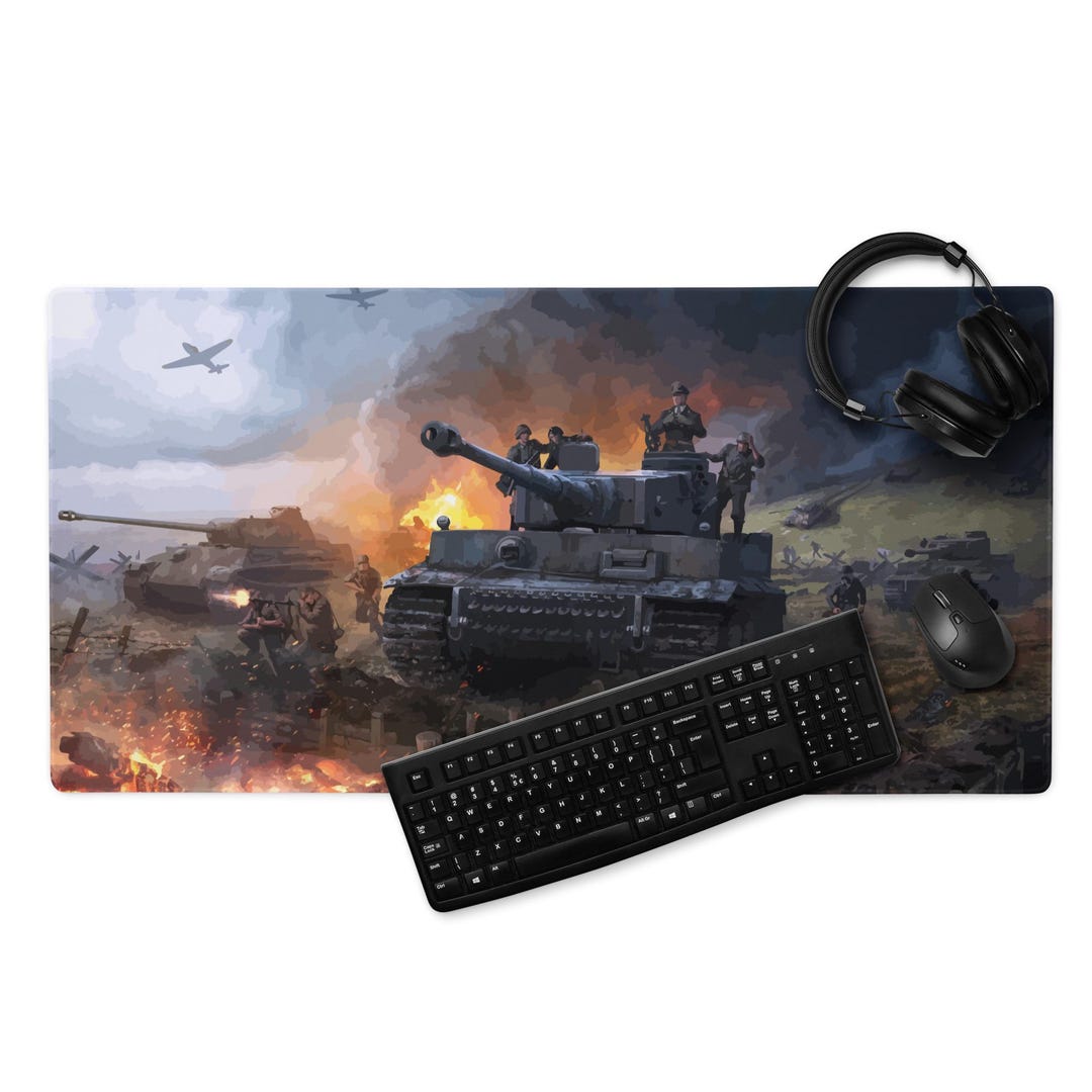 WWII Tiger Tank Mouse Pad – Historical Military Armor Artwork - Etsy