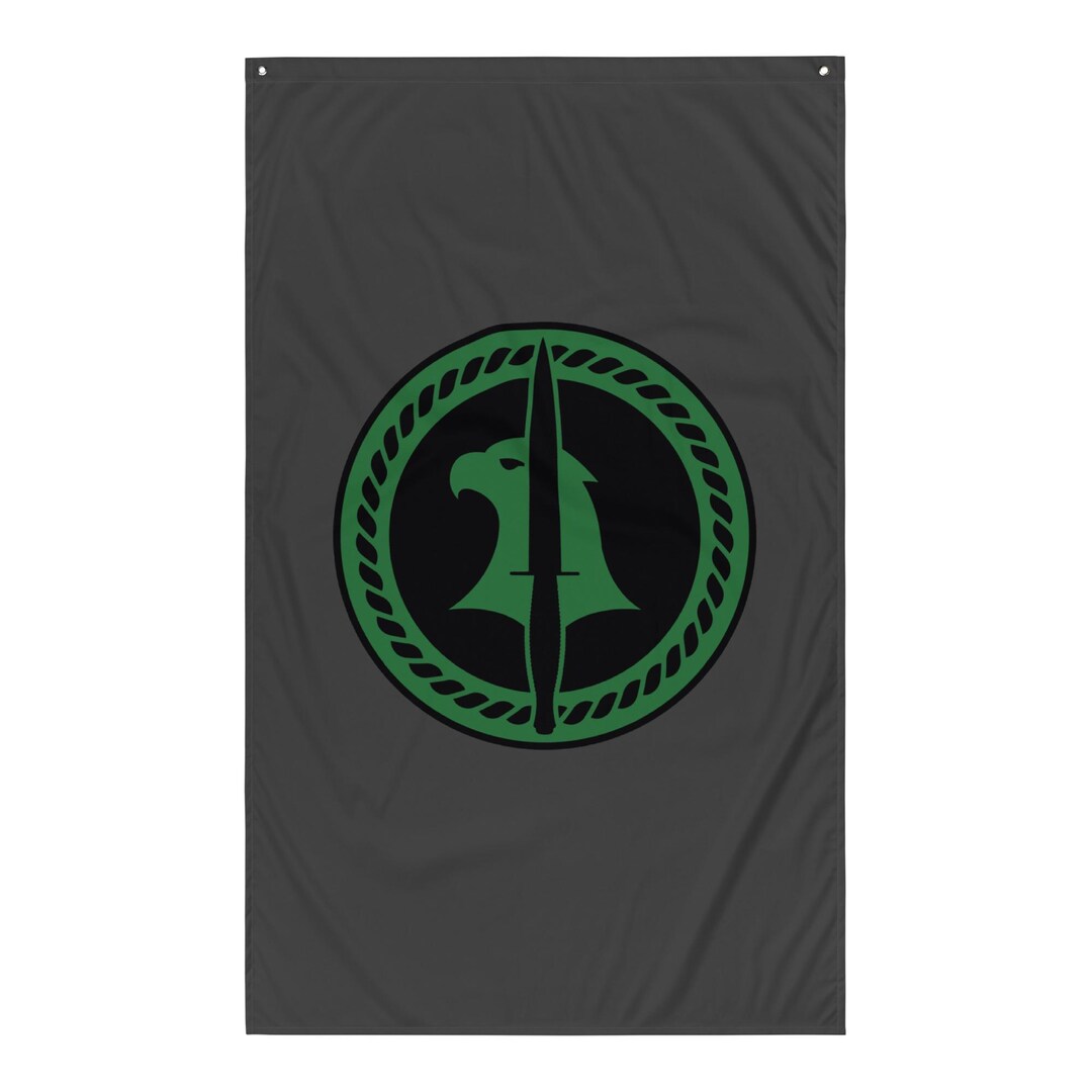 CIA Green Badger Flag - Etsy