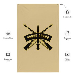 Honor Guard Tab Rifles and Sword Emblem – US Military Patch ...