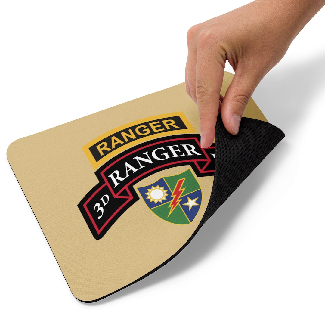 Army 3rd Ranger Battalion Scroll and Tab Mouse Pad - Etsy