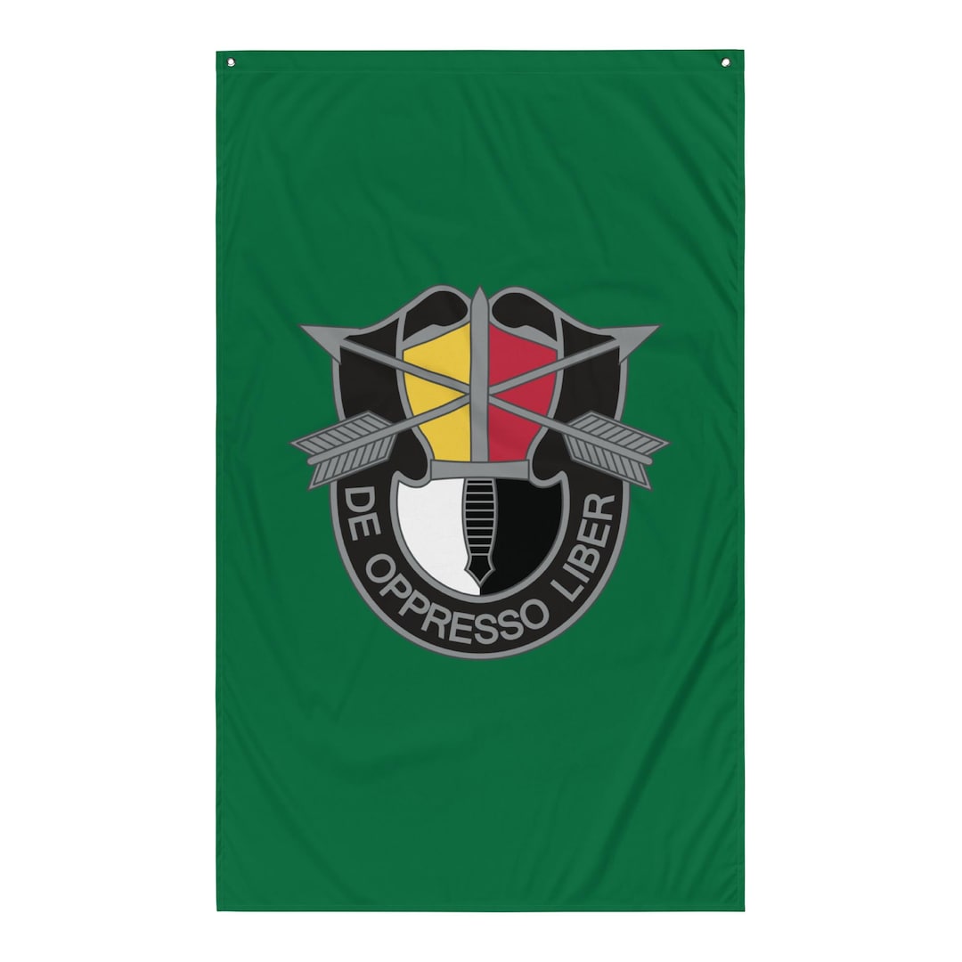 3rd Special Forces Group De Oppresso Liber Crest Flag - Etsy