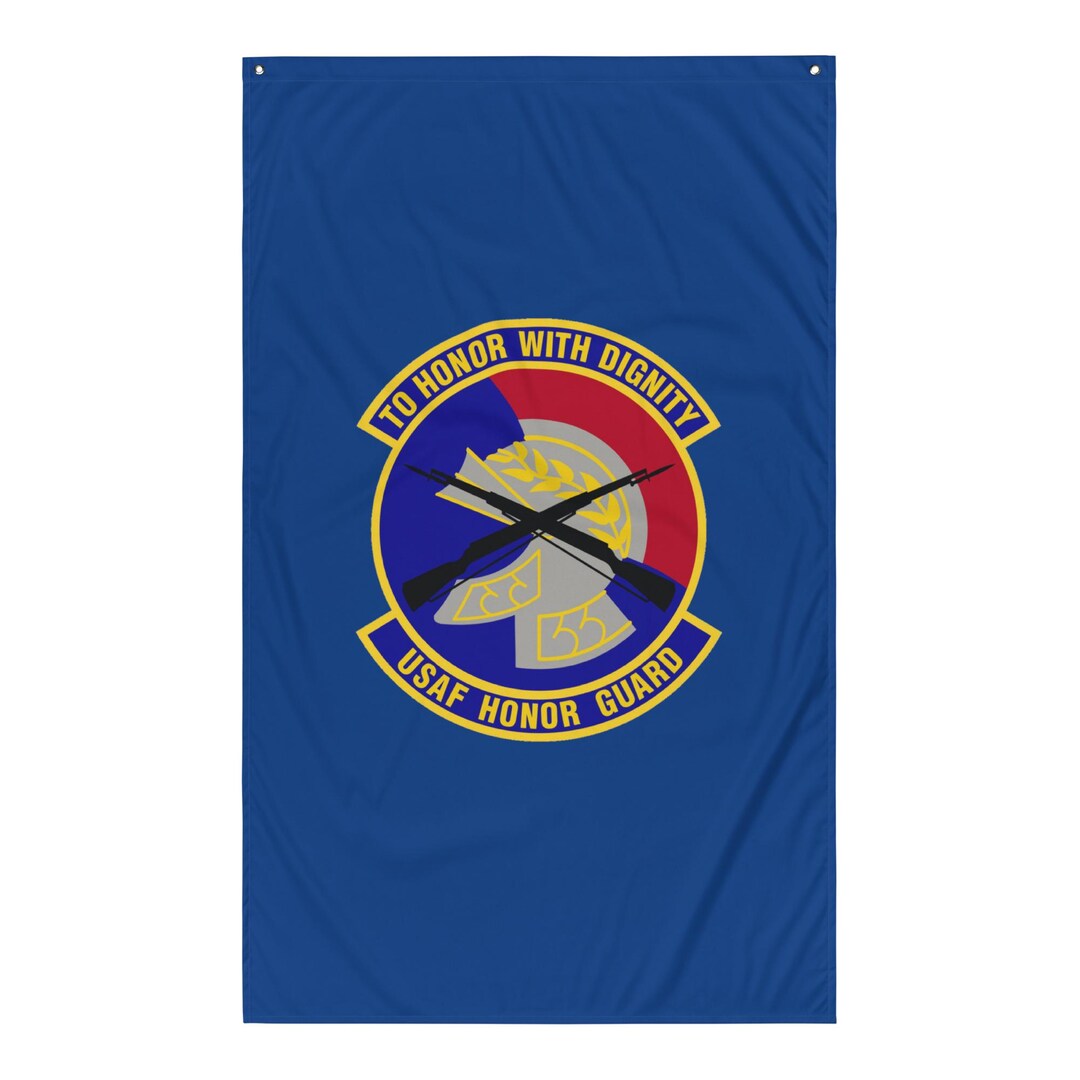 USAF Honor Guard Emblem Flag - Etsy