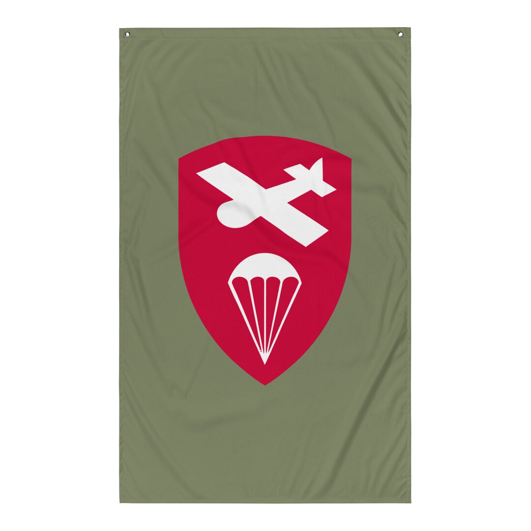 WW2 Army Airborne Glider Command Emblem Flag - Etsy