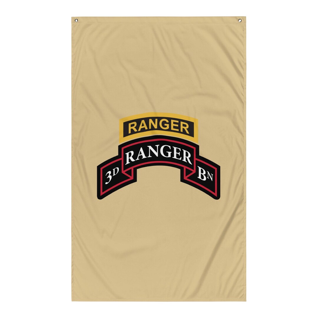 3rd Ranger Battalion Scroll & RANGER Tab Emblem – Ranger Tribute Design ...