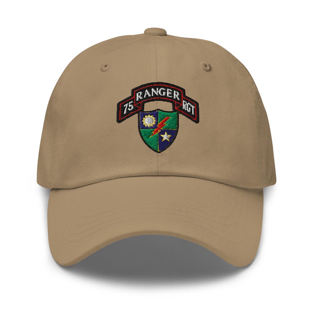 75th Ranger Regiment Scroll & Crest Emblem – Ranger Tribute Design ...
