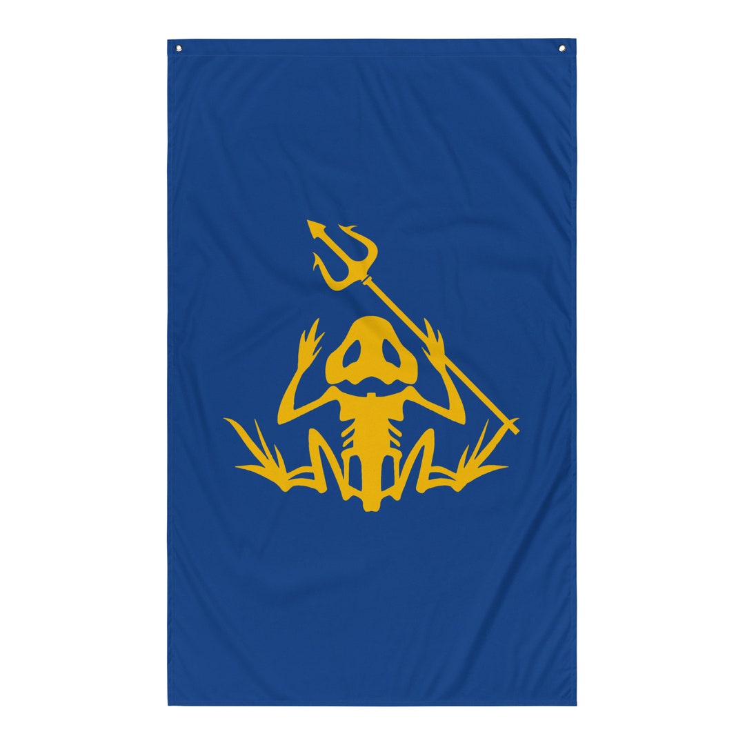 Frogman Navy SEAL UDT and Trident Flag - Etsy