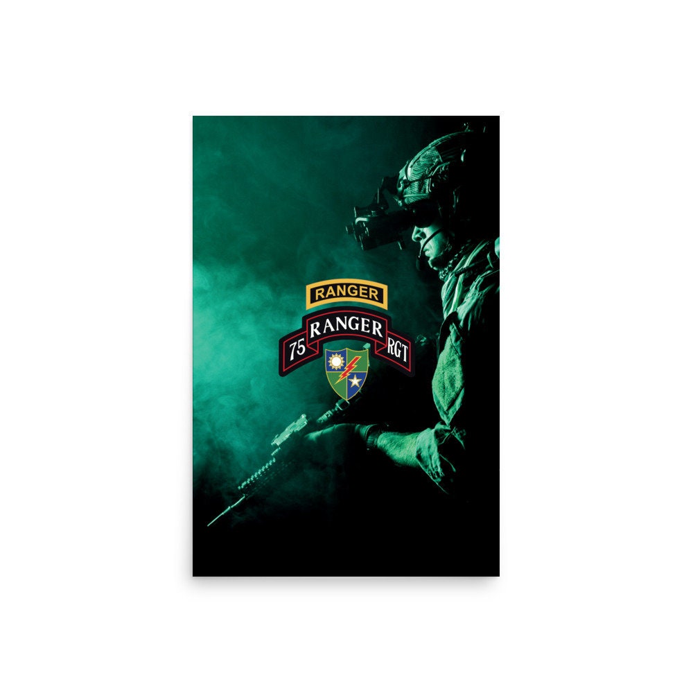 Army RANGER Night OPS Poster - Etsy
