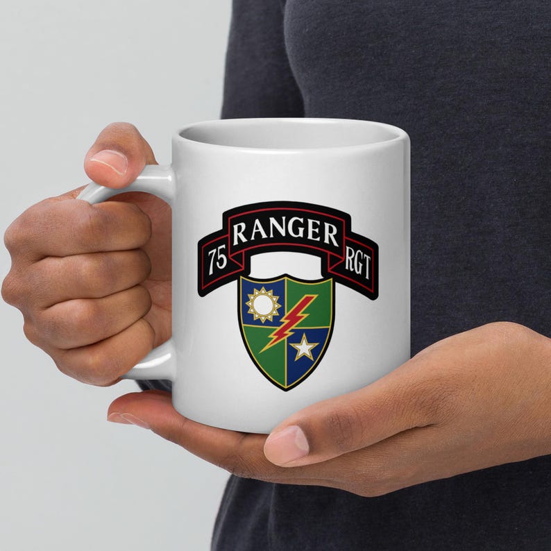 75th Ranger Regiment Scroll & Crest Emblem – Ranger Tribute Design ...