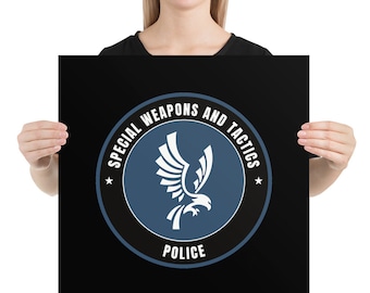 SWAT special Weapons and Tactics Emblem Embroidered Patches - Etsy