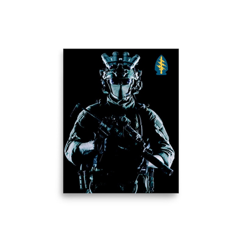 Army Special Forces Poster - Etsy