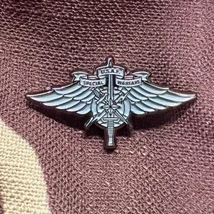 AFSPECWAR Enamel Lapel Pin – USAF Special Warfare Badge (1.25 Inch) - Etsy