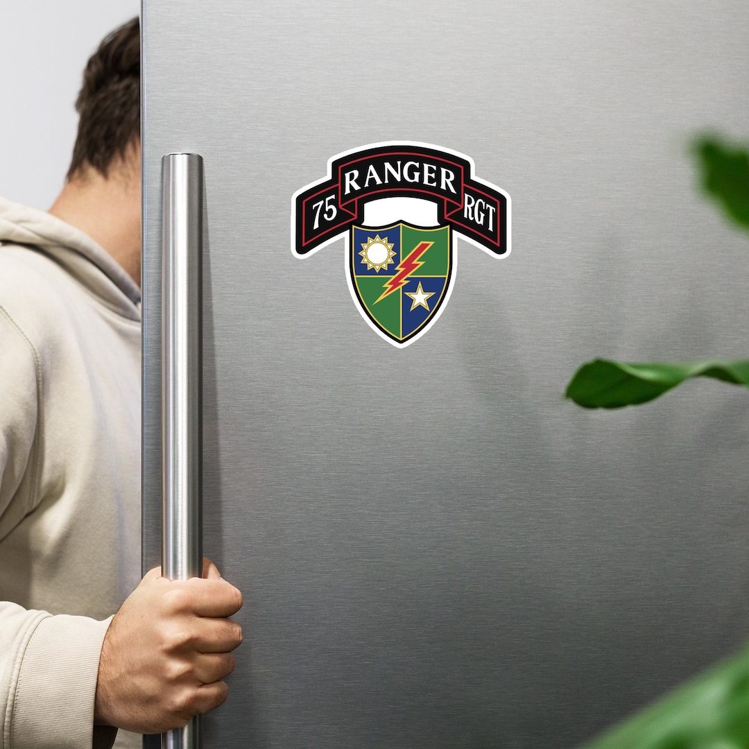 75th Ranger Regiment Scroll & Crest Emblem – Ranger Tribute Design ...