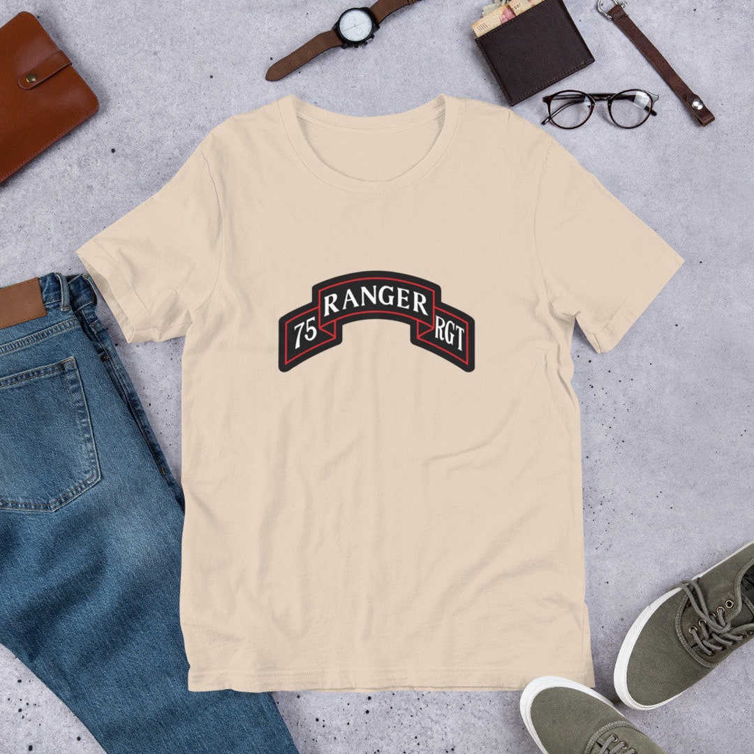 Army 75th Ranger Regiment Scroll Unisex T-shirt - Etsy