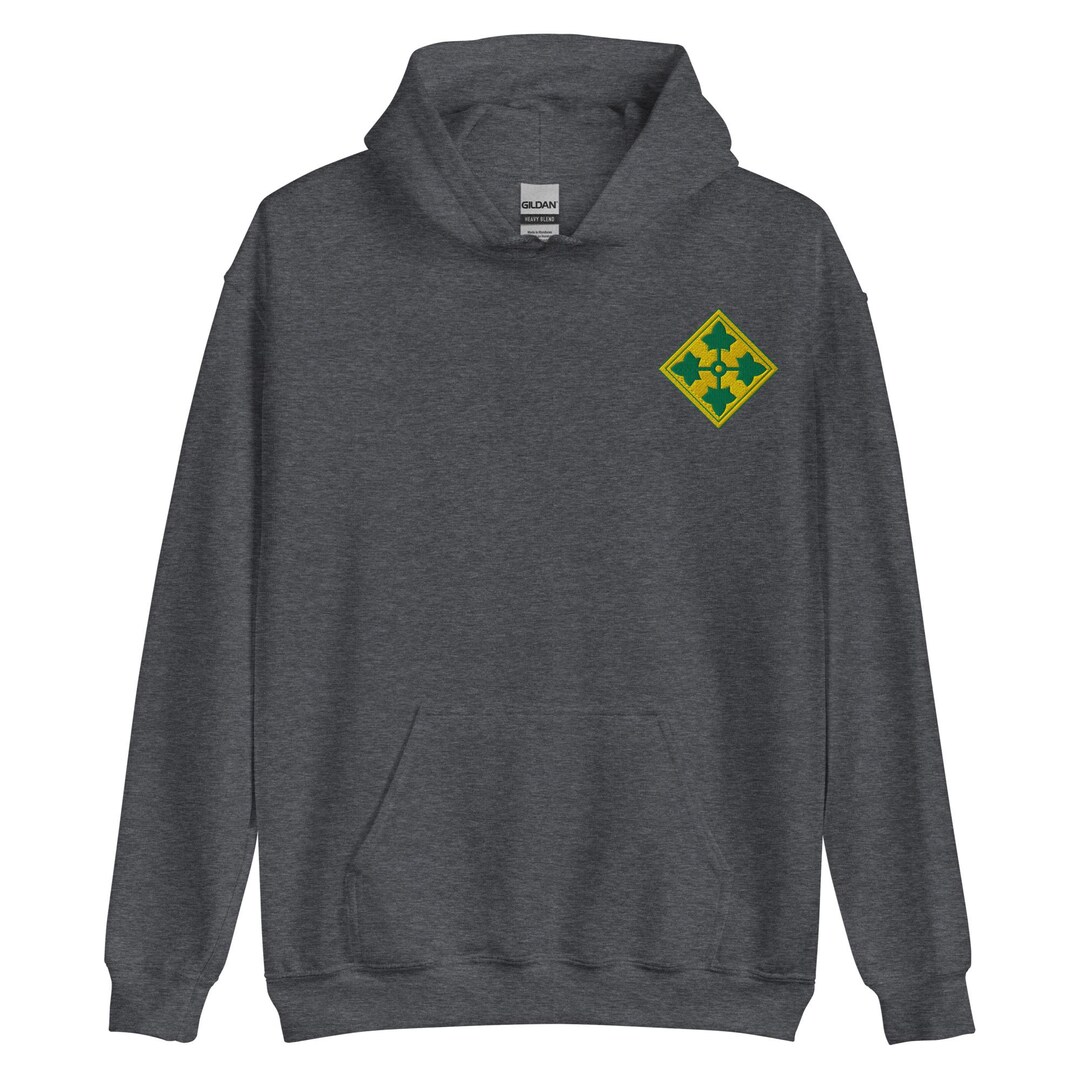 4th Infantry Division Emblem – Ivy Division U.S. Army Embroidered ...