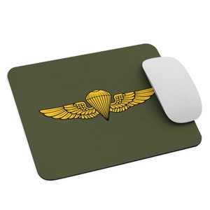 Navy and Marine Corps Parachutist Badge Mouse Pad - Etsy