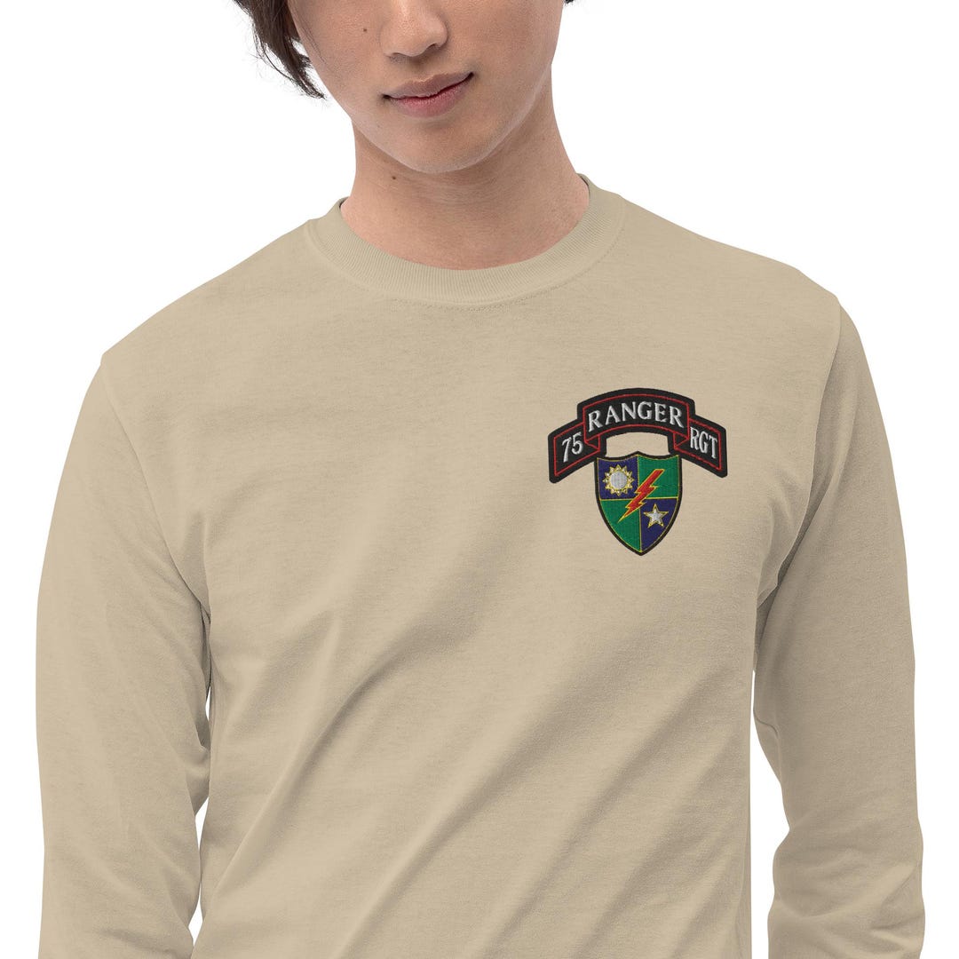 75th Ranger Regiment Scroll & Crest Emblem – Ranger Tribute Design ...