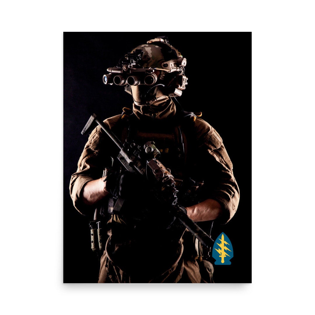Army Special Forces Poster - Etsy