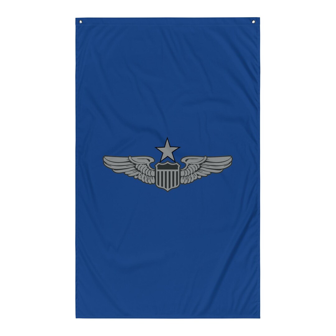 USAF Senior Pilot Wings Flag - Etsy