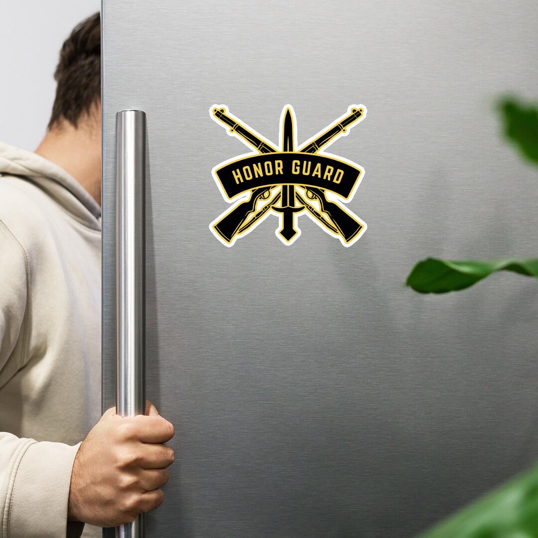 Honor Guard Tab Rifles and Sword Magnet - Etsy