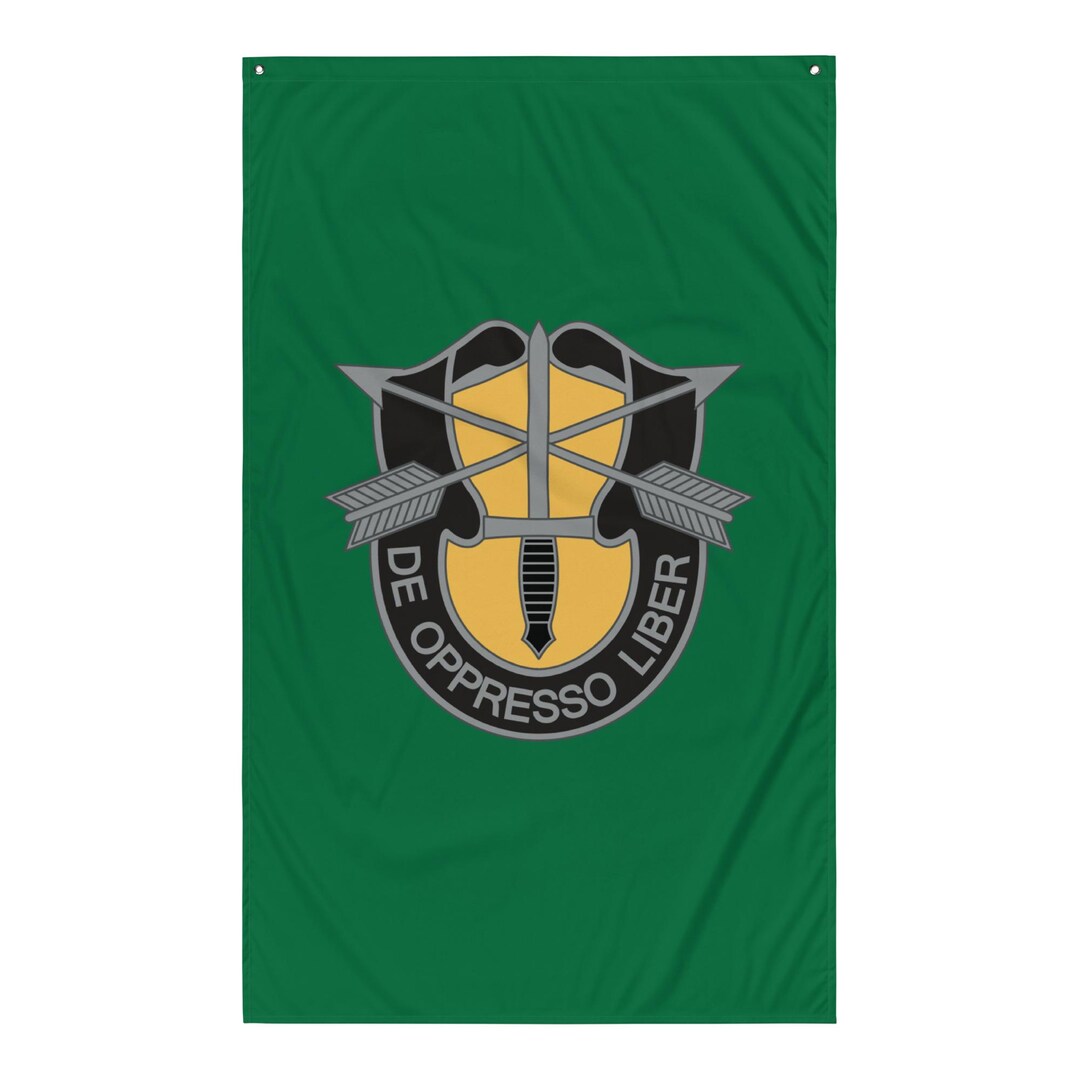1st Special Forces Group De Oppresso Liber Crest Flag - Etsy