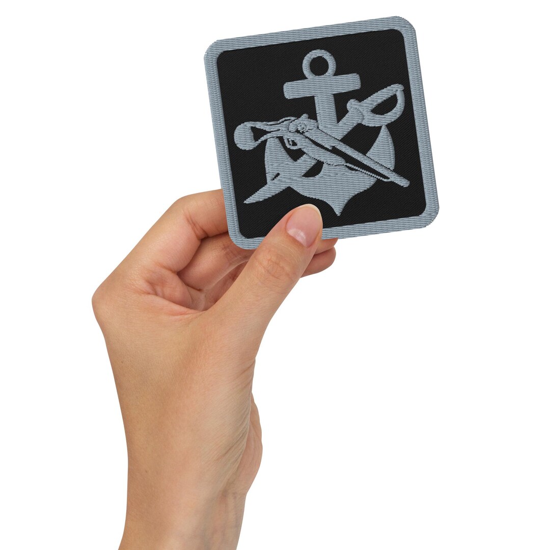 Navy Special Warfare Boat Operator Rating Insignia Embroidered Patches ...