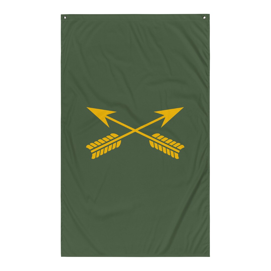 Army Special Forces Crossed Arrows Flag - Etsy