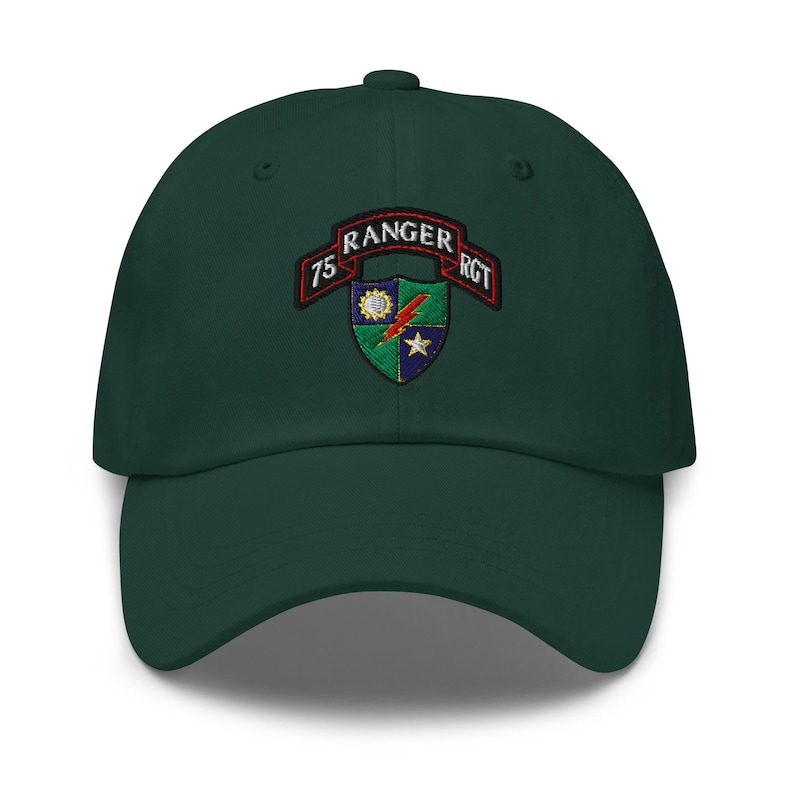75th Ranger Regiment Scroll & Crest Emblem – Ranger Tribute Design ...