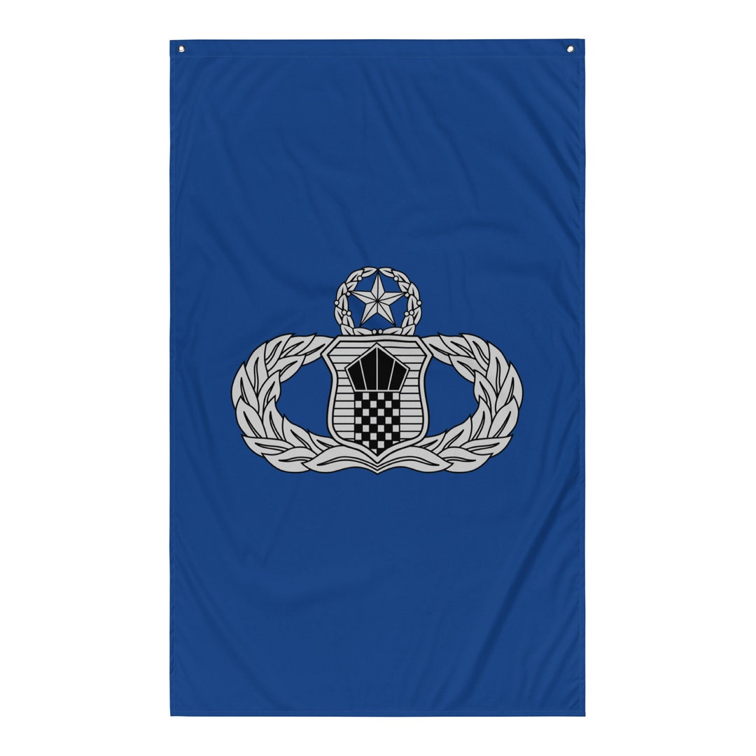 United States Air Force Air Traffic Controller Master Badge Flag - Etsy