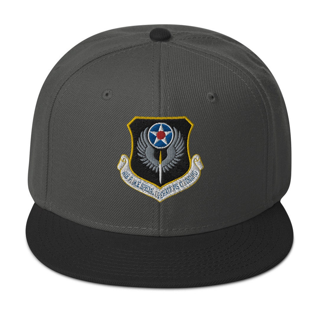 Air Force Special Operations Command Embroidered Snapback Hat - Etsy