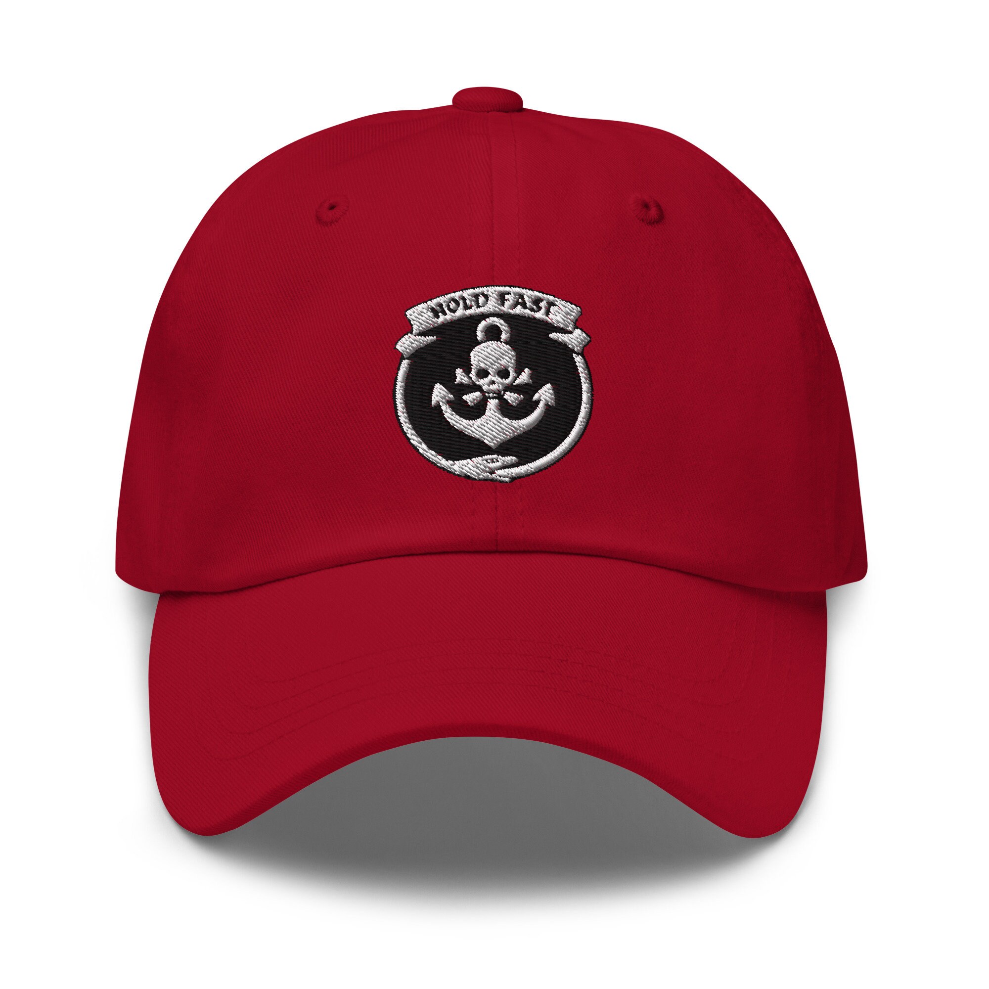 Hold Fast Age of Sail Pirate Emblem Embroidered Dad Hat - Etsy