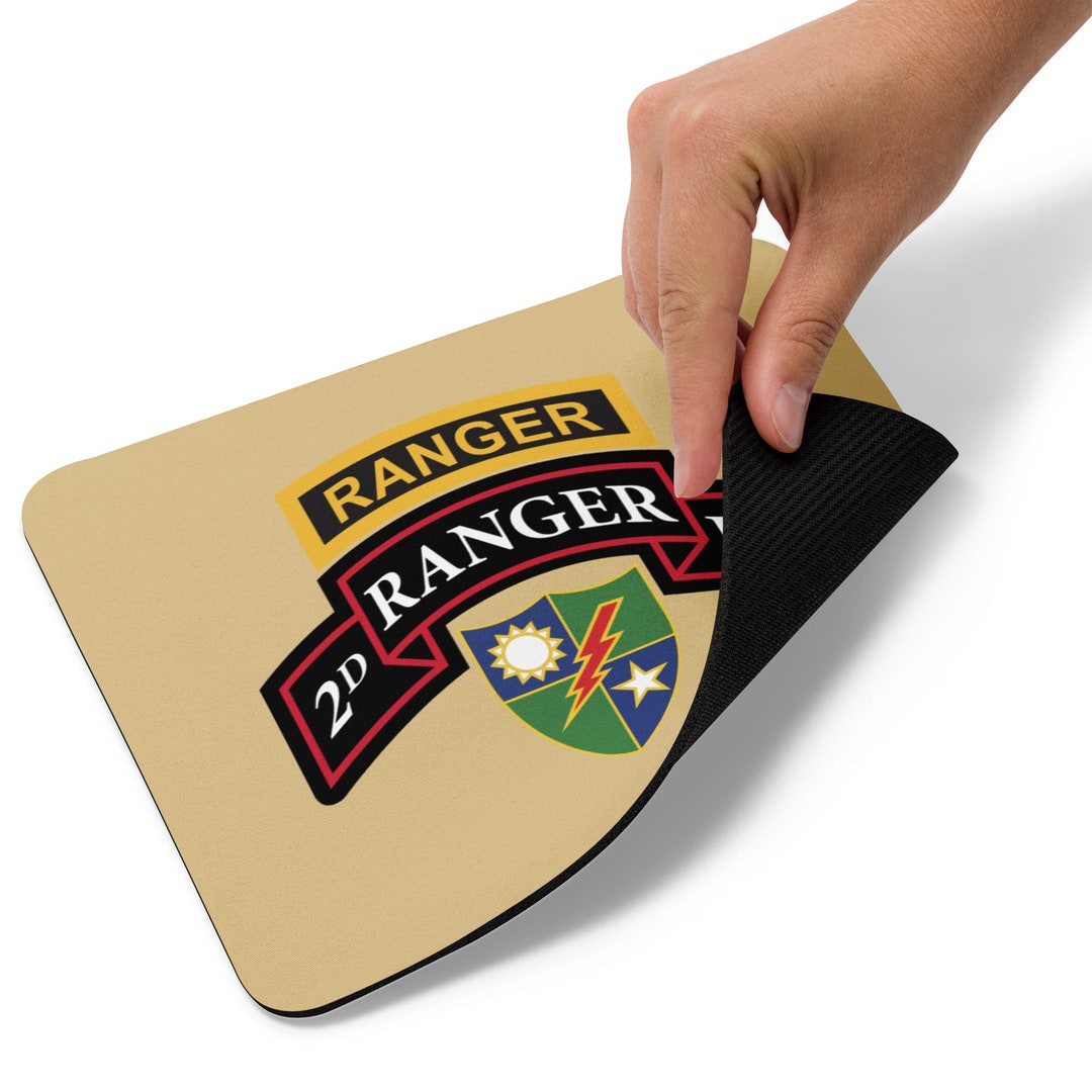 Army 2nd Ranger Battalion Scroll and Tab Mouse Pad - Etsy