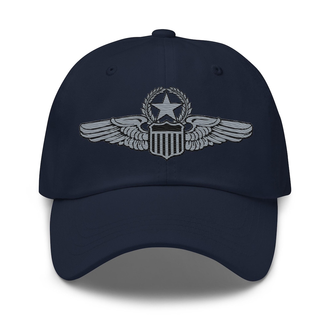 USAF Command Pilot Wings Embroidered Dad Hat - Etsy