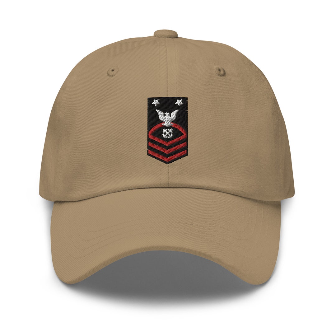 Navy Master Chief Petty Officer Embroidered Dad Hat - Etsy
