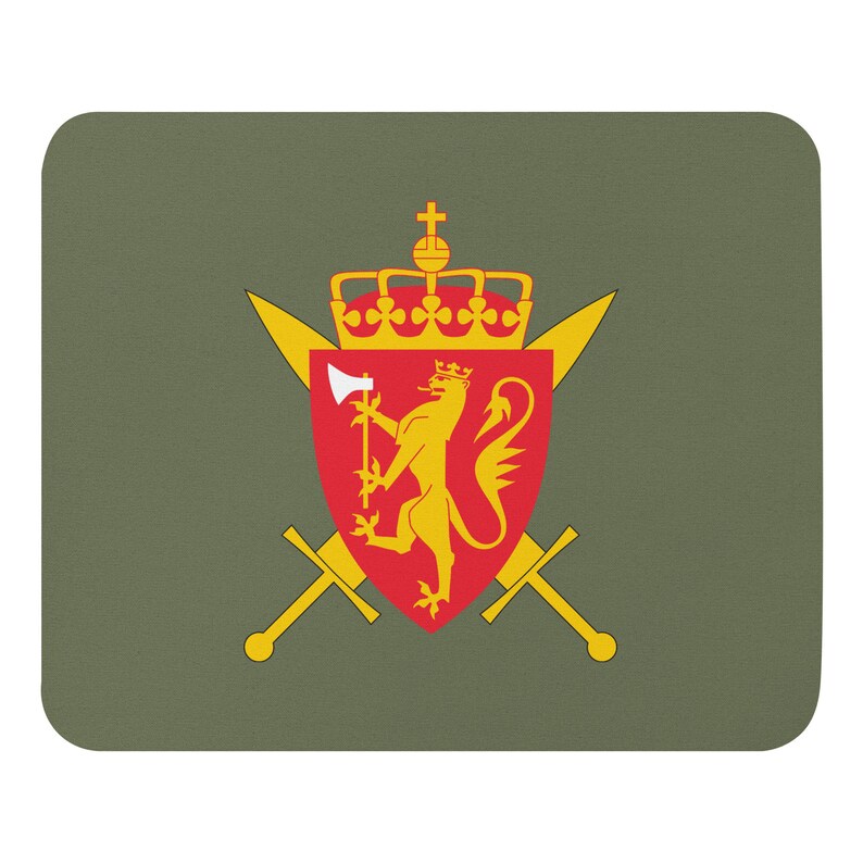 Norwegian Armed Forces Coat of Arms – Norway Military Emblem Patch ...
