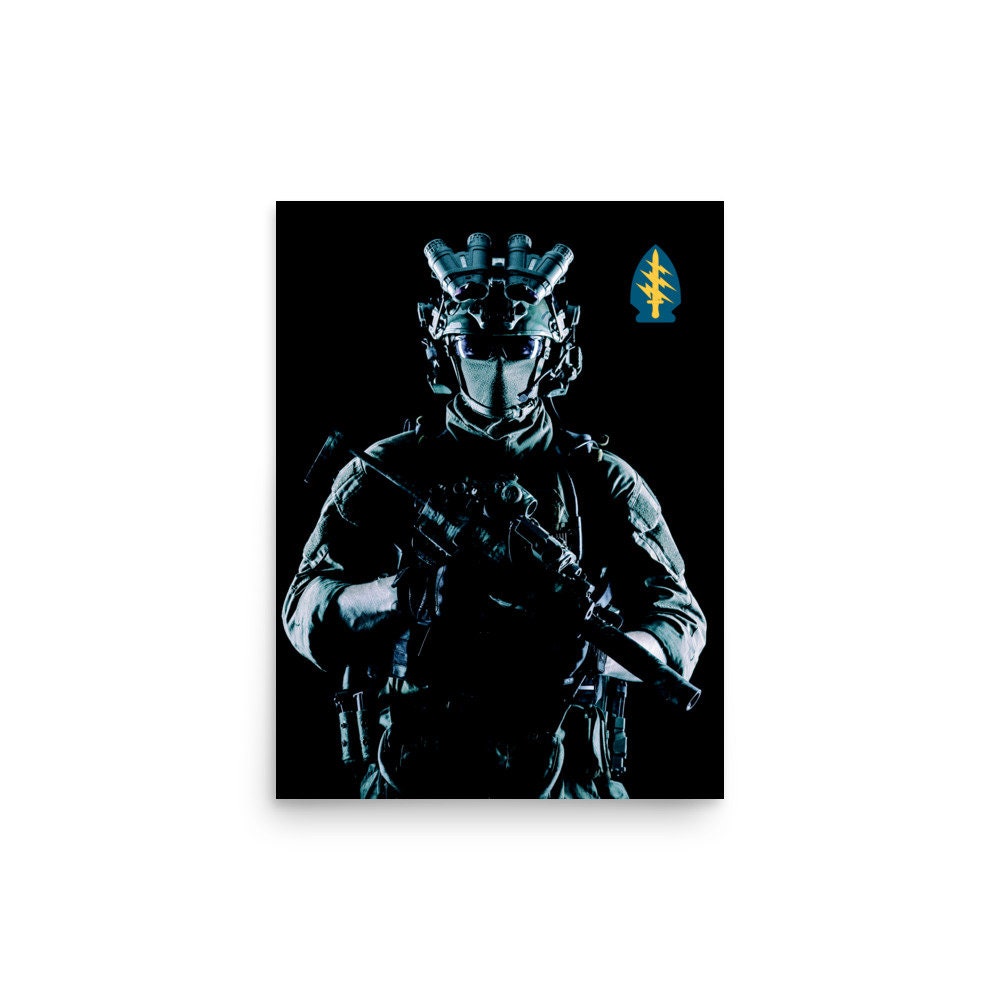 Army Special Forces Poster - Etsy