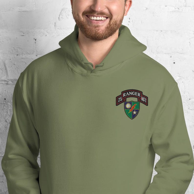 75th Ranger Regiment Scroll & Crest Emblem – Ranger Tribute Design ...