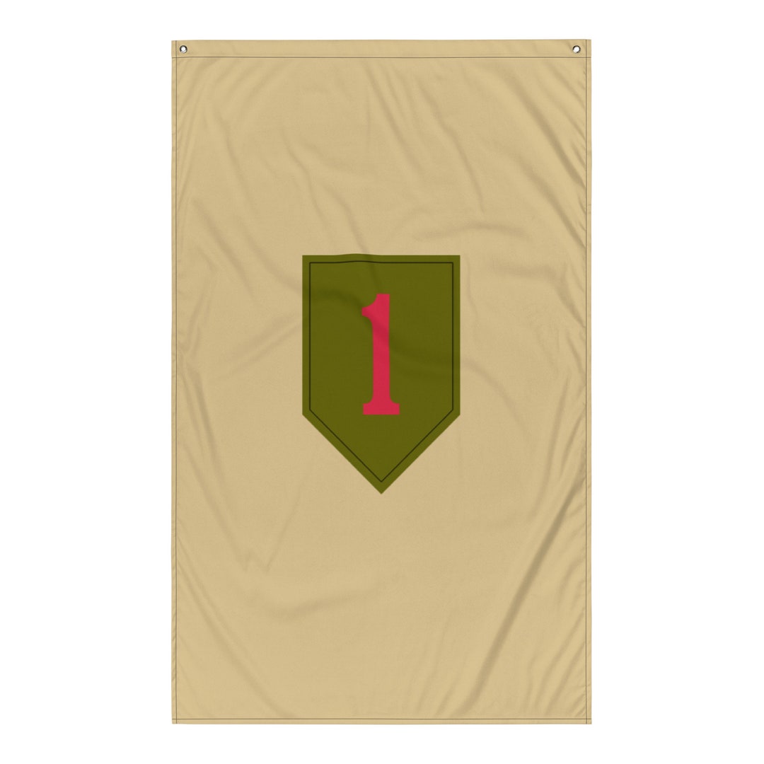 Army 1st Infantry Division Flag - Etsy