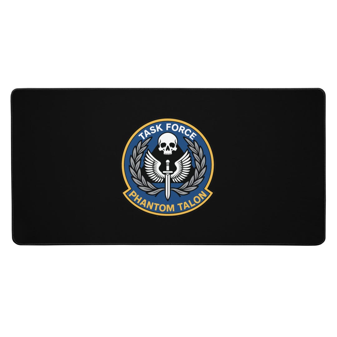 Task Force Phantom Talon Emblem Desk Mat - Etsy