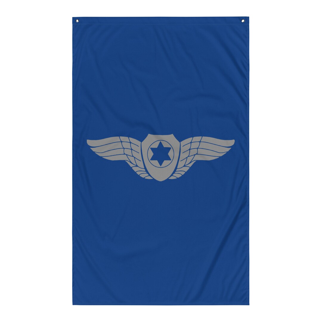 Israeli Air Force IAF Pilot Wings Flag - Etsy