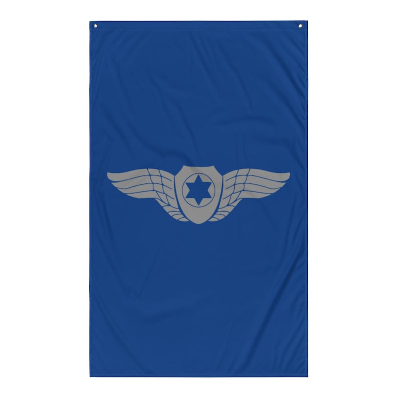 Israeli Air Force IAF Pilot Wings Flag - Etsy Australia
