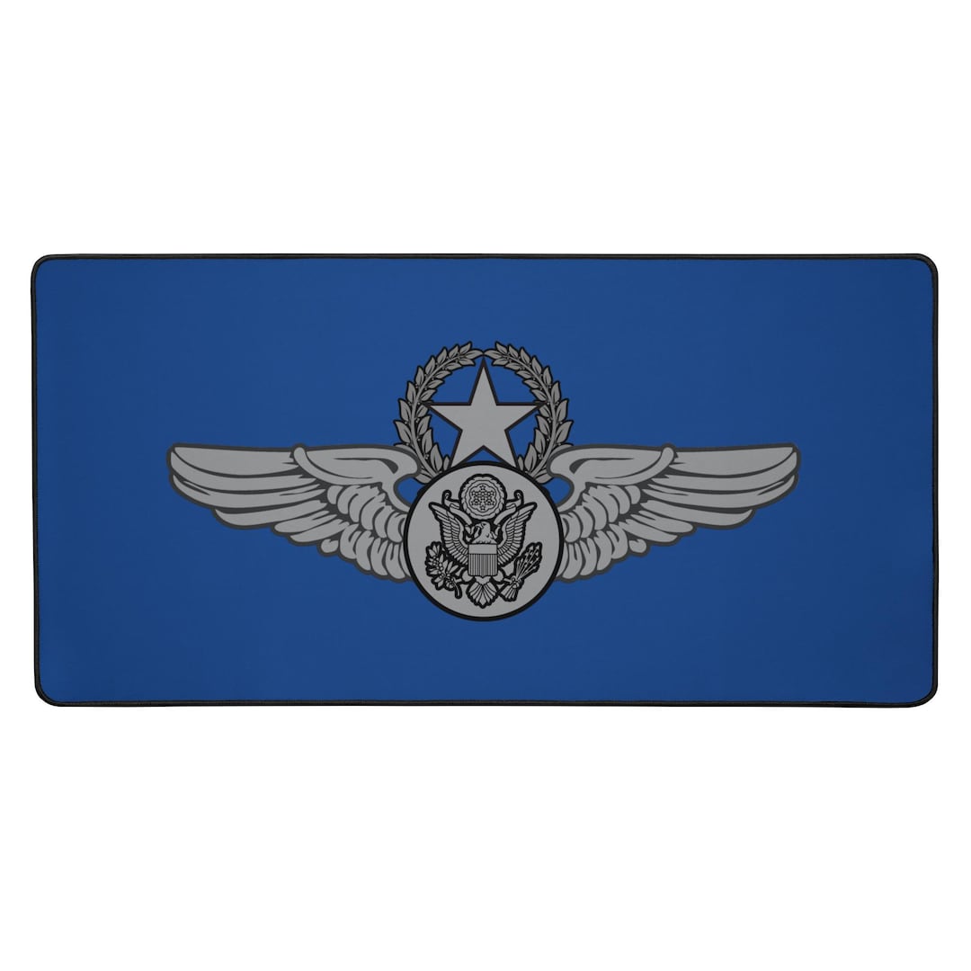 USAF Chief Enlisted Aircrew Wings Desk Mat – Military Emblem - Etsy