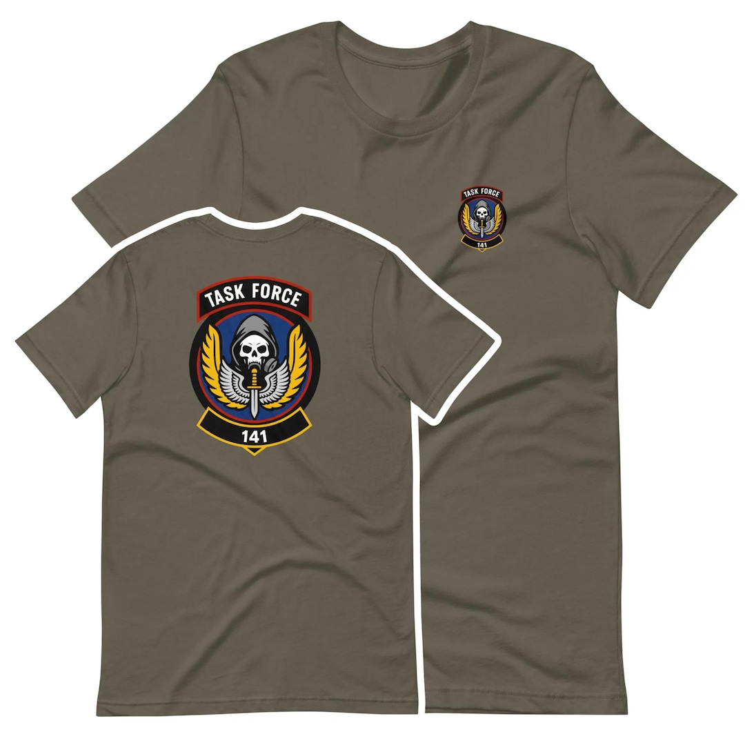 Task Force 141 Emblem – Skull Dagger With Wings and Laurel Wreath ...