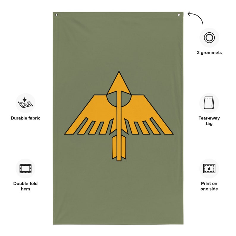 Finnish UTTI Jaeger Regiment Emblem Flag - Etsy