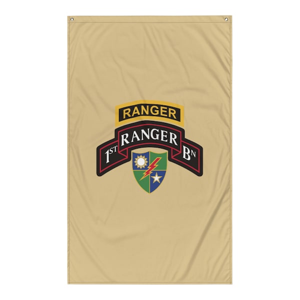1st Ranger Battalion Flag - Etsy
