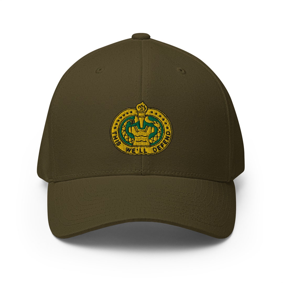 Army Drill Sergeant Identification Badge Embroidered Flexfit Structured ...