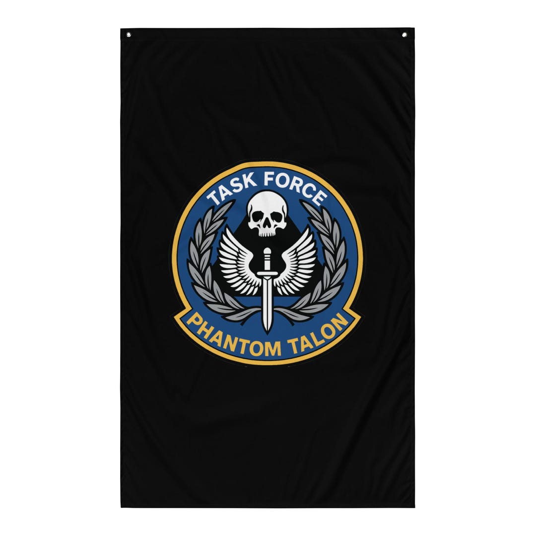 Task Force Phantom Talon Emblem Flag - Etsy