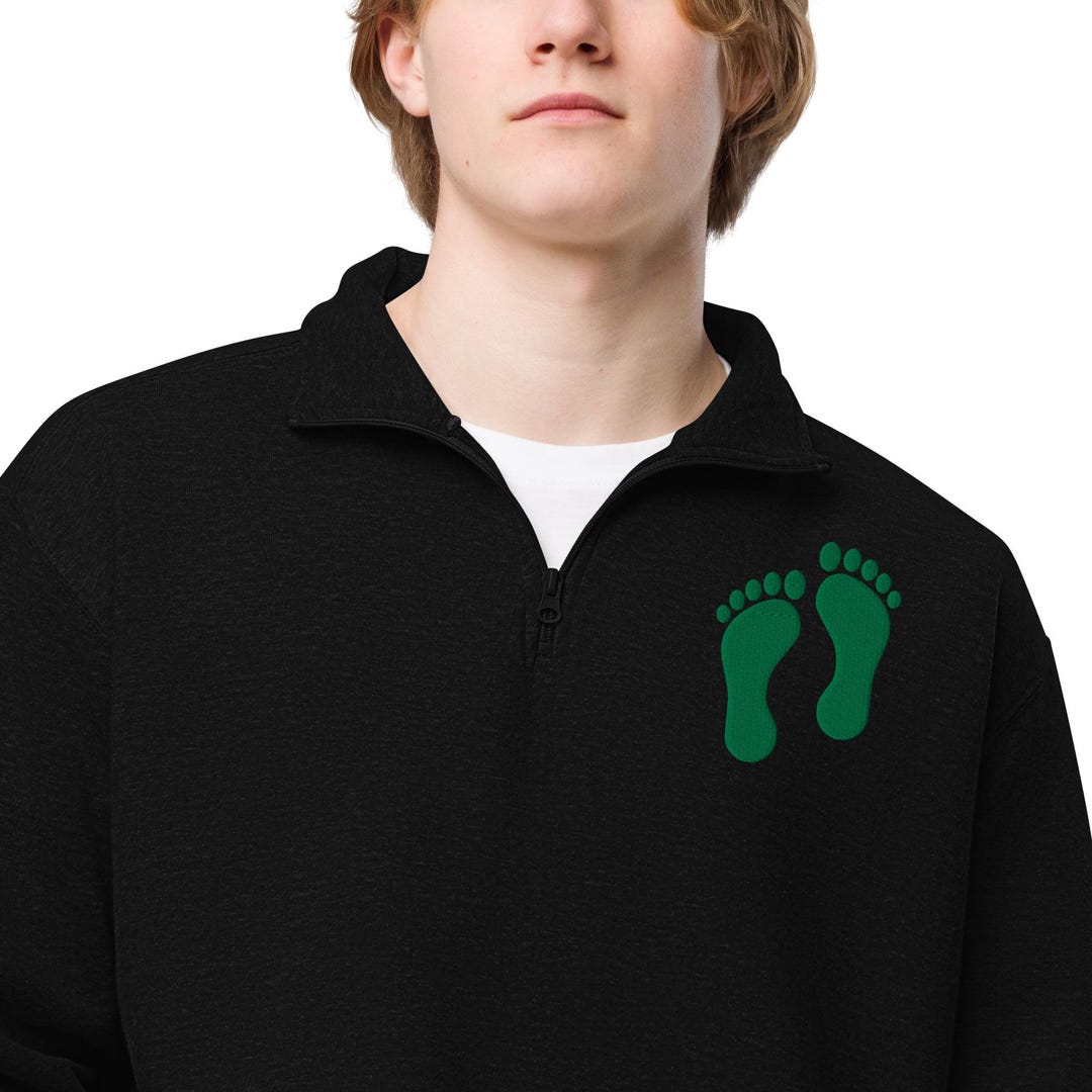 Air Force Pararescue (PJ) Green Feet Embroidered Unisex Fleece Pullover ...